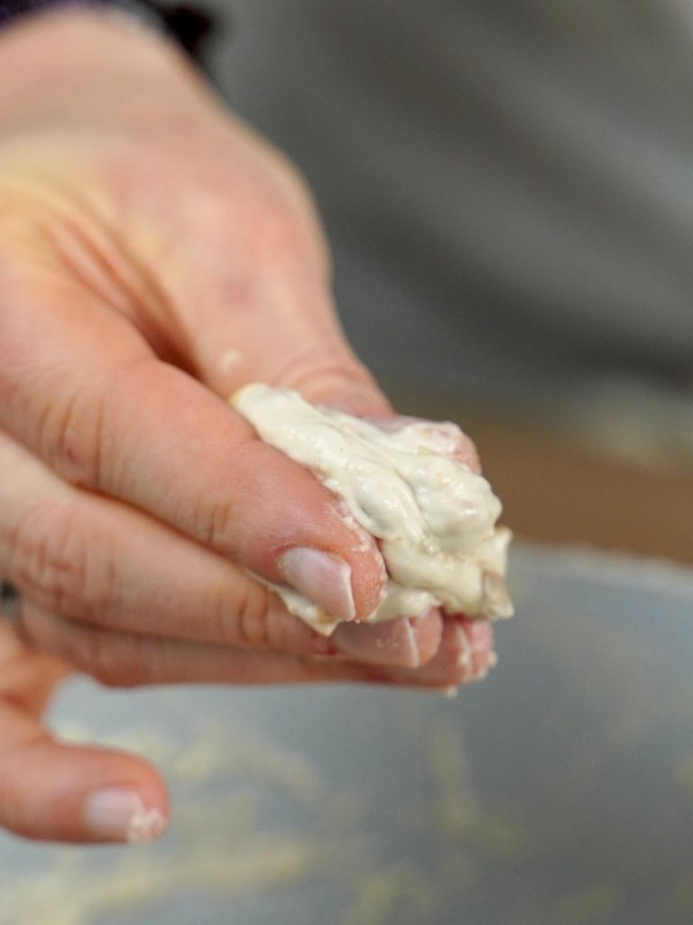 Brotbacken für Einsteiger #7 - Teig von Hand kneten - BrotAberLecker
