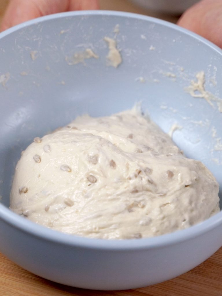 Brotbacken für Einsteiger #7 - Teig von Hand kneten - BrotAberLecker